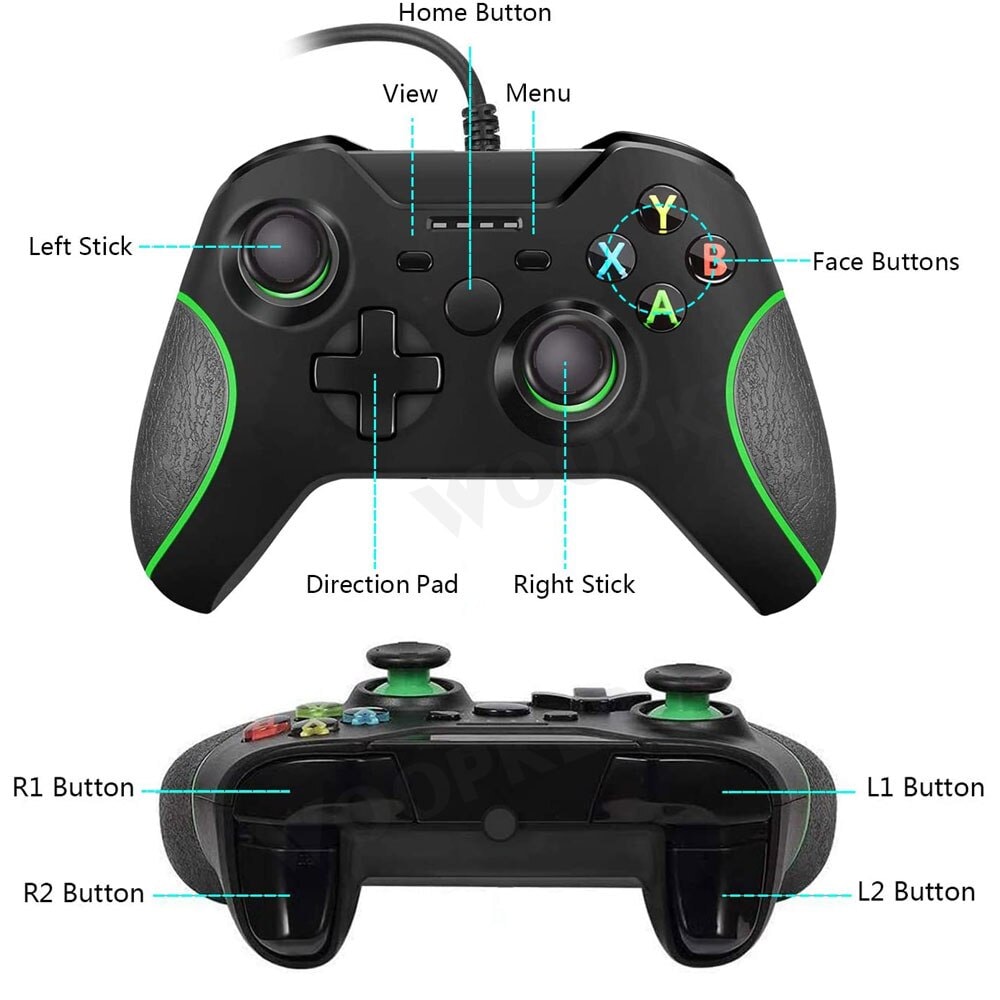 Buy Controller for Xbox One, Xbox One Slim and PC Windows White - Cheap ...