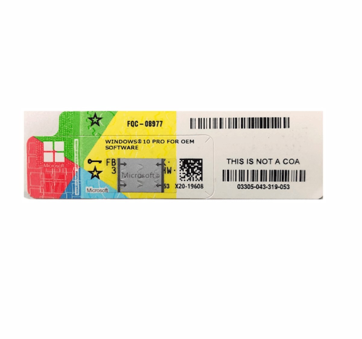 Buy Windows 10 Pro Sticker Label - Key Global Online Activation - Cheap ...