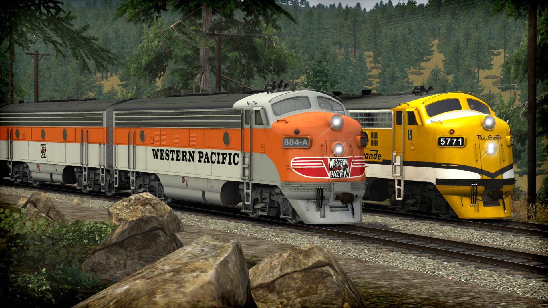 Buy Train Simulator: Western Pacific FP7 ‘California Zephyr’ Loco Add ...