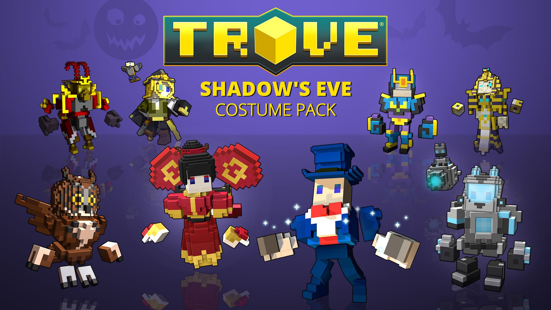Trove: Shadow's Eve Costume Pack Steam Key GLOBAL