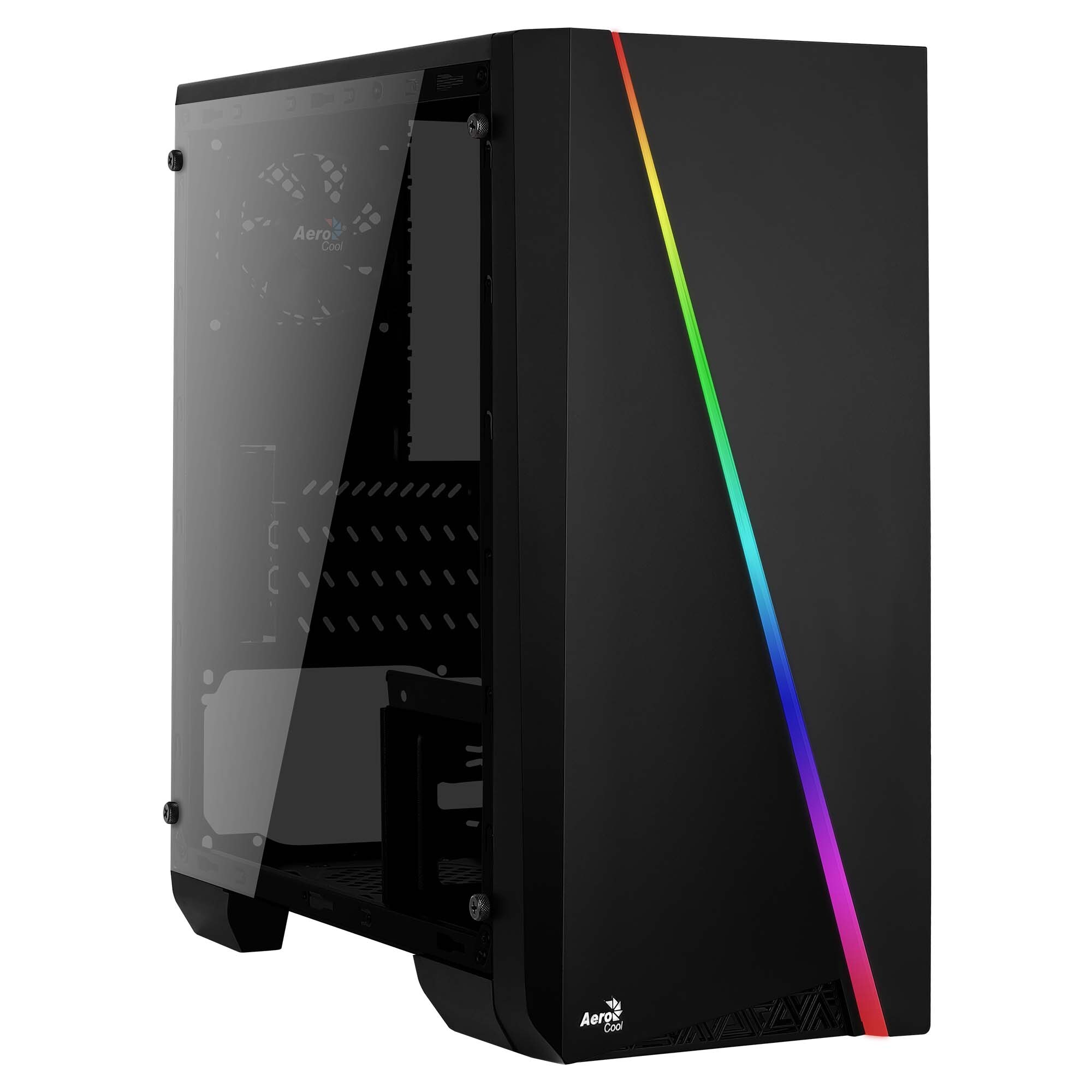 Buy Aerocool CYLON MINI - PC gaming case minitower (Micro ATX with full ...