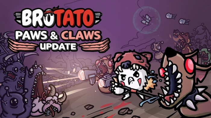Brotato Paws & Claws Update Patch Notes – New Pets, Beast Master And ...